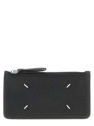 MAISON MARGIELA Zipped Cardholder - Black