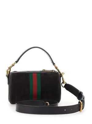 Gucci Ophidia Mini Suede Handbag - Multicolor
