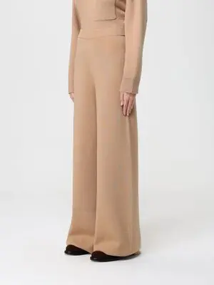 Max Mara Wide Leg Knit Pants - Brown