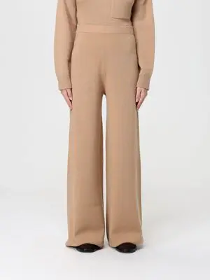 Max Mara Max Mara Wide Leg Knit Pants Brown
