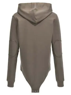 Rick Owens Champion Collaboration Hooded Bodysuit