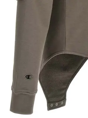 Rick Owens Champion Collaboration Hooded Bodysuit