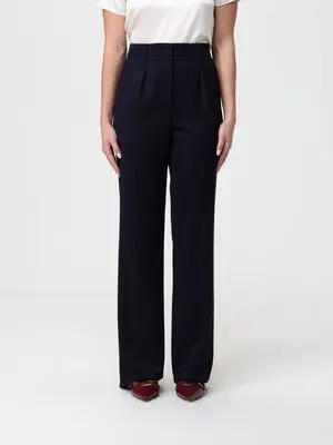 Max Mara Tailored Wide Leg Pants - Blue