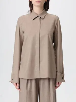 Max Mara Cashmere Blend Shirt - Gray