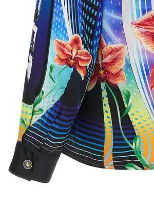 Casablanca Orchid Racer' Shirt
