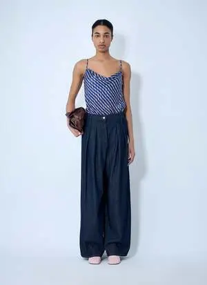 Dries Van Noten High-rise Wide-leg Denim Trousers
