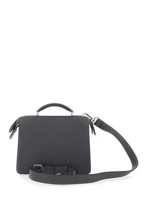 Fendi Iseeu Small Leather Handbag With Removable Pocket - Gray