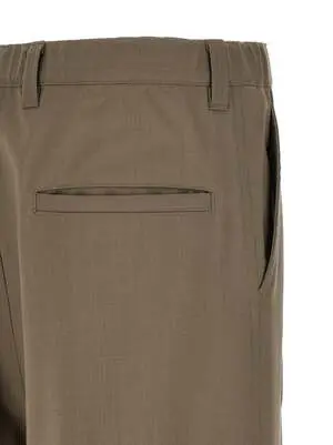 Mihara Yasuhiro Repaired Wool Wide-leg Trousers