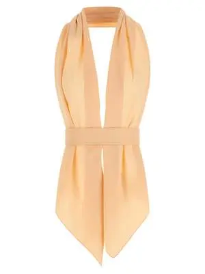 Alberta Ferretti Scarf-effect Top - Pink