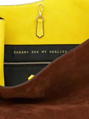 Alberta Ferretti Suede Shoulder Bag