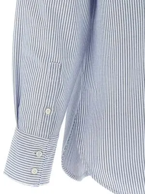 GOLDEN GOOSE Batilda Striped Oxford Cotton Shirt