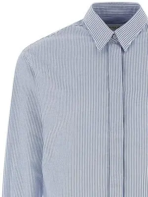 GOLDEN GOOSE Batilda Striped Oxford Cotton Shirt