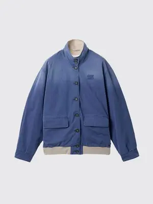 Miu Miu Zip-up Jacket Navy - Blue