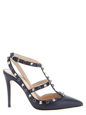Valentino Garavani Rockstud Pumps - Blue