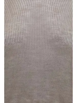 Rick Owens Semi-sheer Knit Hoodie With Ribbed Details