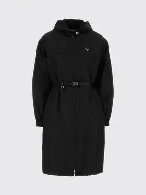 Prada Jacket With Belted Waist - Black
