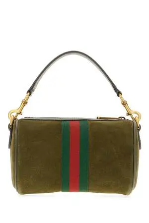 Gucci Suede Handbag - Multicolor