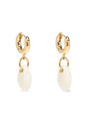 Isabel Marant Étoile Hoop Pendant Earrings - Multicolor
