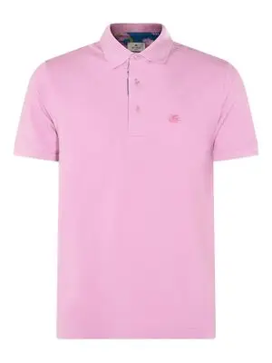 Etro Polo Roma Printed Details - Multicolor