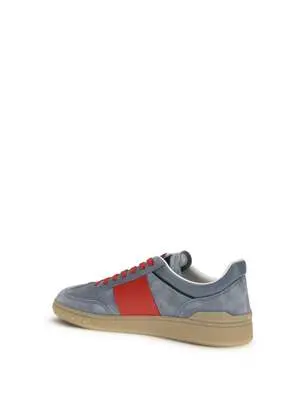 Valentino Garavani Upvillage Suede And Leather Sneakers - Multicolor