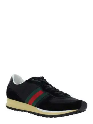 Gucci Low-top Sneakers With Web Detail