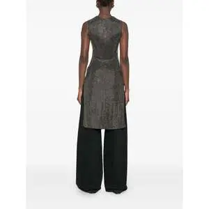 Alexander Wang Zip Fastening Sleeveless V-neck Vest - Black