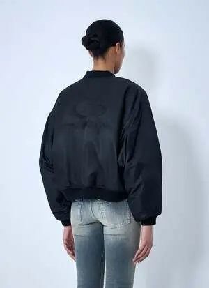 Balenciaga Zip-front Bomber Jacket With Flap Pockets
