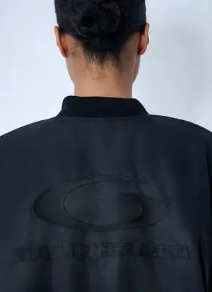Balenciaga Zip-front Bomber Jacket With Flap Pockets