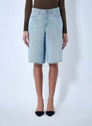 Our Legacy Raw Edge Hem Shorts For Women