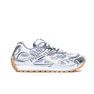 Bottega Veneta Orbit Sneakers - Silver