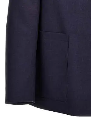 Fendi Single-breasted Virgin Wool Jacket