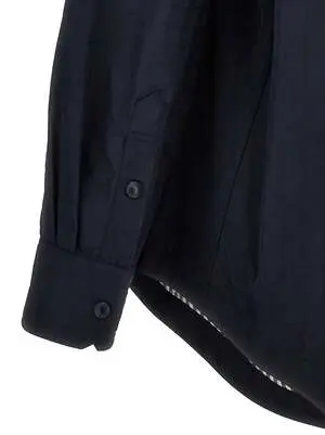 Thom Browne Snap Front' Overshirt - Blue