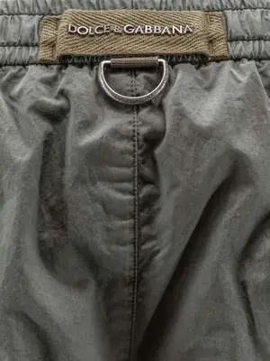Dolce & Gabbana Cotton Shorts With Logo Detail