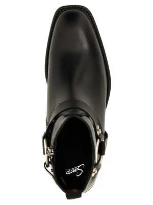 SONORA Dulce Belt Ankle Boots