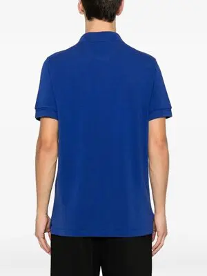 TOM FORD Cotton Piqué Polo Shirt - Blue