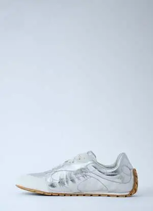 Bottega Veneta Orbit Sneakers In Metallic
