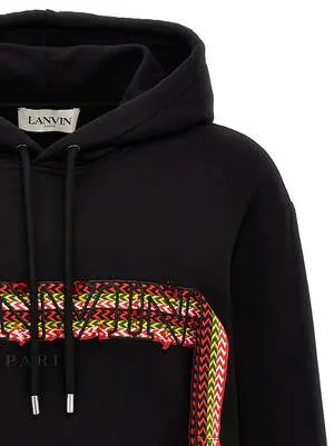 LANVIN Curblace Embroidered Cotton Hoodie