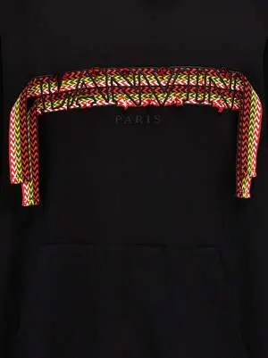 LANVIN Curblace Embroidered Cotton Hoodie