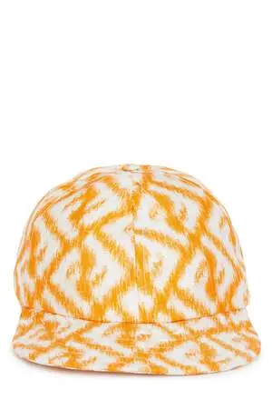 Fendi Baseball Cap With Printed Pattern - Multicolor