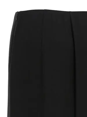 Valentino Garavani Crêpe De Chine Midi Skirt