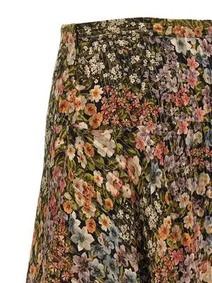 Valentino Garavani Après L'hiver Floral Print Midi Skirt