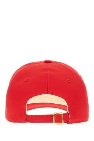 Valentino Garavani Red Baseball Cap With Logo - Multicolor
