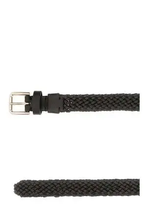 Dolce & Gabbana Woven Leather Belt