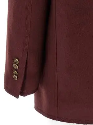 Etro Double-breasted Wool And Cashmere Blazer