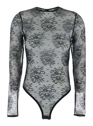 Dolce & Gabbana Dolce & Gabbana Embroidered Bodysuit Multicolor