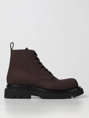 Bottega Veneta Lace-up Combat Boots - Brown