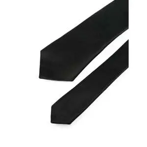 Saint Laurent Silk Neck Tie - Black