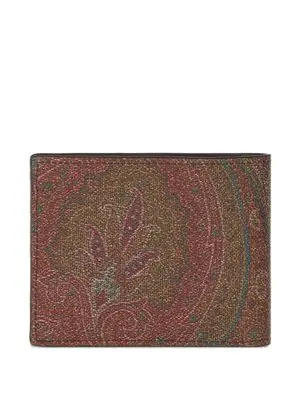 Etro Arnica Bi-fold Wallet - Brown