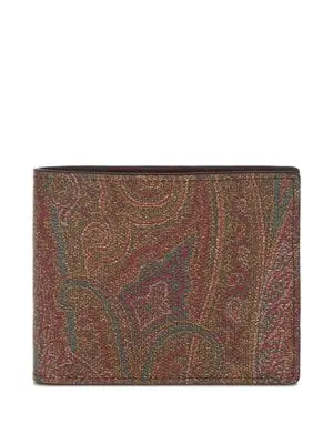 Etro Arnica Bi-fold Wallet - Brown