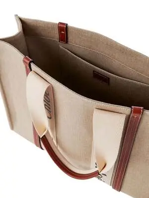 Chloé Large Woody Tote Bag - Multicolor